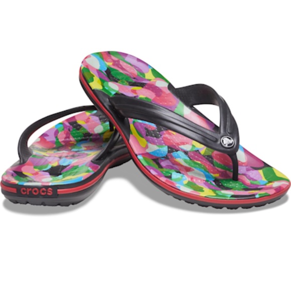 CROCS | Shoes | Nwt Crocs Crocband Bubble Block Flip Flops | Poshmark